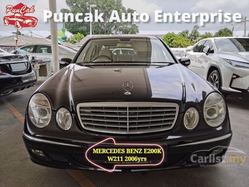 Mercedes-Benz E200K 2006 Elegance 1.8 in Selangor Automatic Sedan Black ...