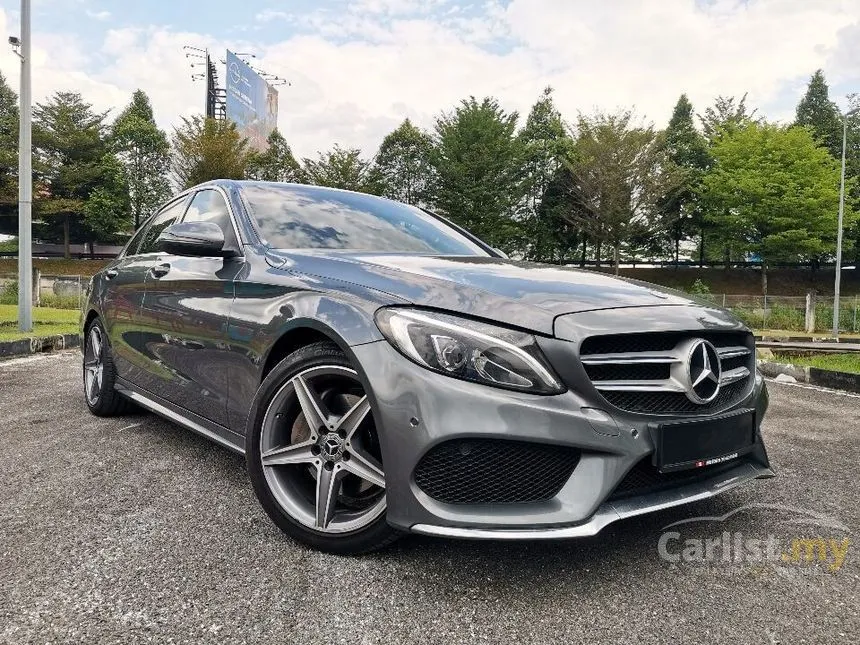 Used 2018 Mercedes-Benz C200 2.0 AMG Line Luxury Sedan Local High Spec ...