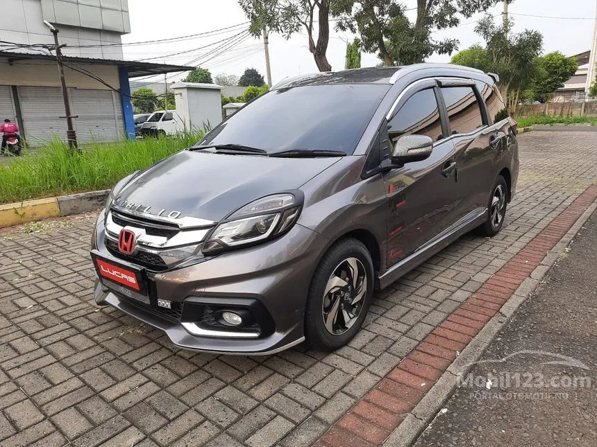 Jual Mobil Honda Mobilio 2015 RS 1.5 di DKI Jakarta Automatic MPV Abu ...