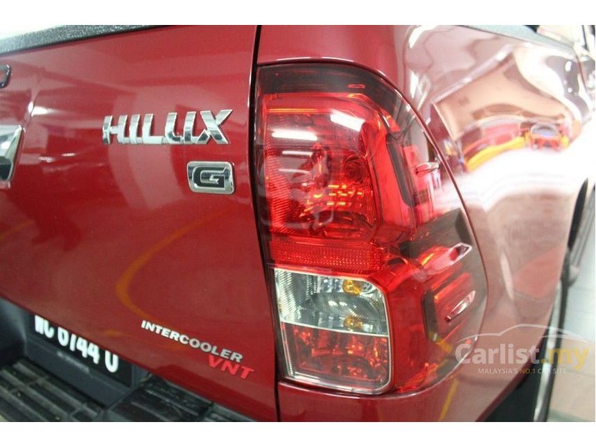 Toyota Hilux 2017 G 2.4 in Kuala Lumpur Manual Pickup Truck Red for RM ...