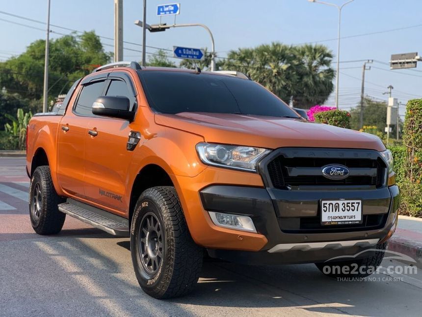 Ford Ranger 2016 DOUBLE CAB (ปี 15-18) WildTrak 3.2 เกียร์อัตโนมัติ สี ...