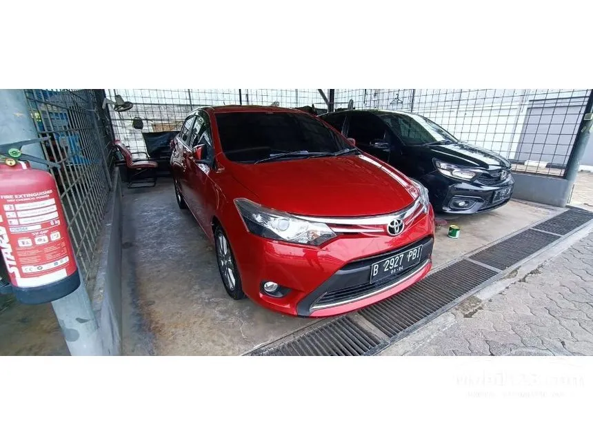 Jual Mobil Toyota Vios 2014 G 1.5 di Jawa Barat Automatic Sedan Merah ...