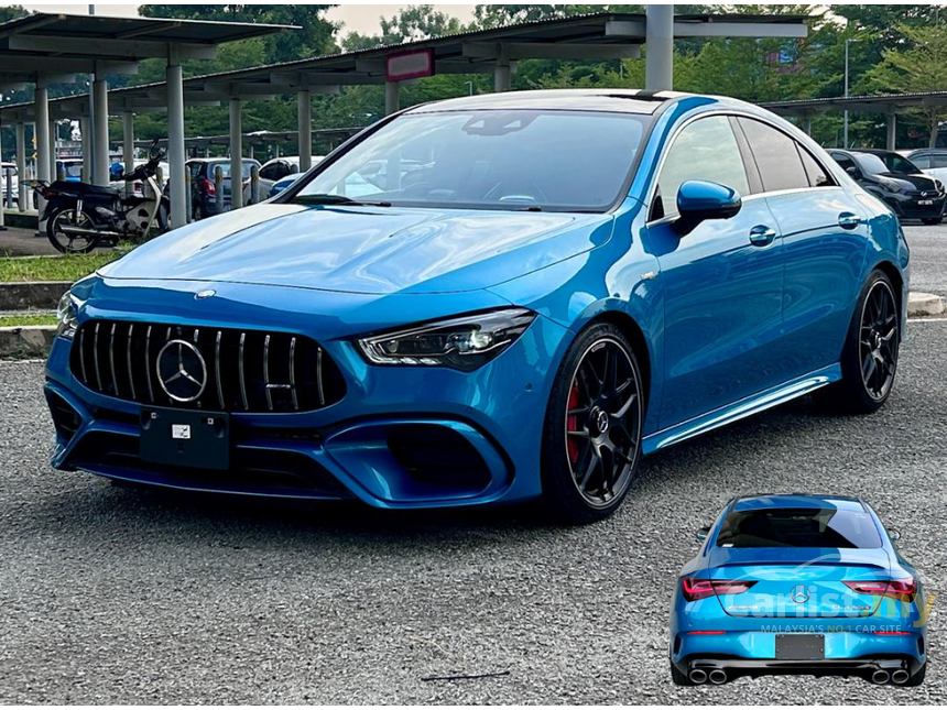 Recon 2023 Mercedes-Benz AMG CLA45S 2.0 4MATIC+ AWD ( Yellow Night ...