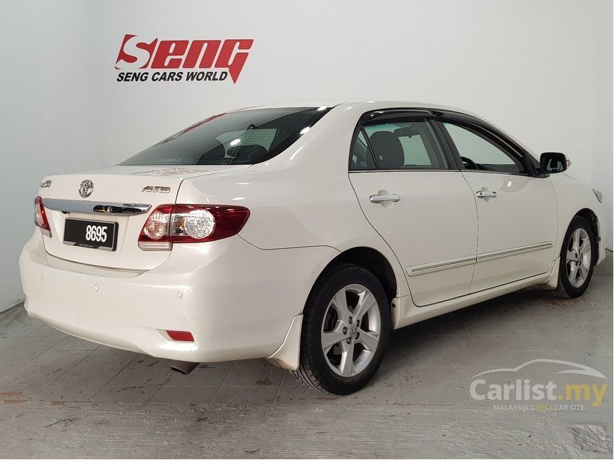 Toyota Corolla Altis 2012 V 2.0 in Kuala Lumpur Automatic Sedan White ...