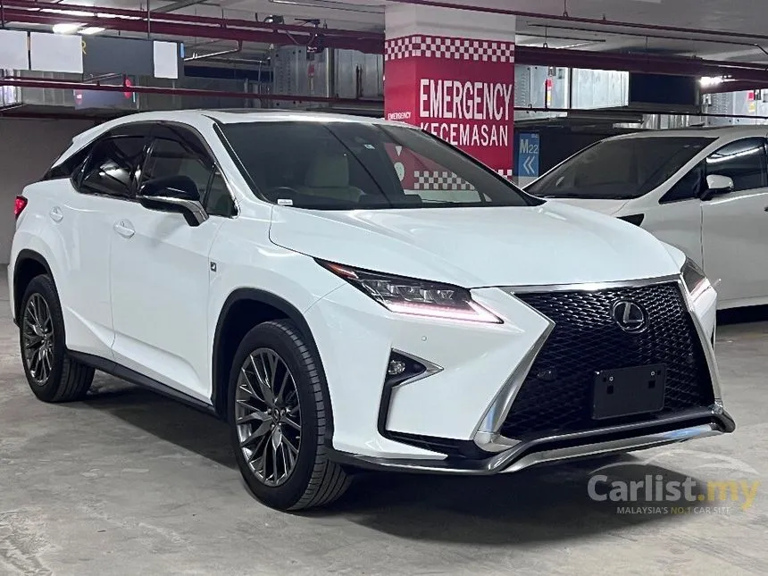 Recon 2018 Lexus RX300 F Sport 2.0 Rare Unit With White Interior Design - Carlist.my