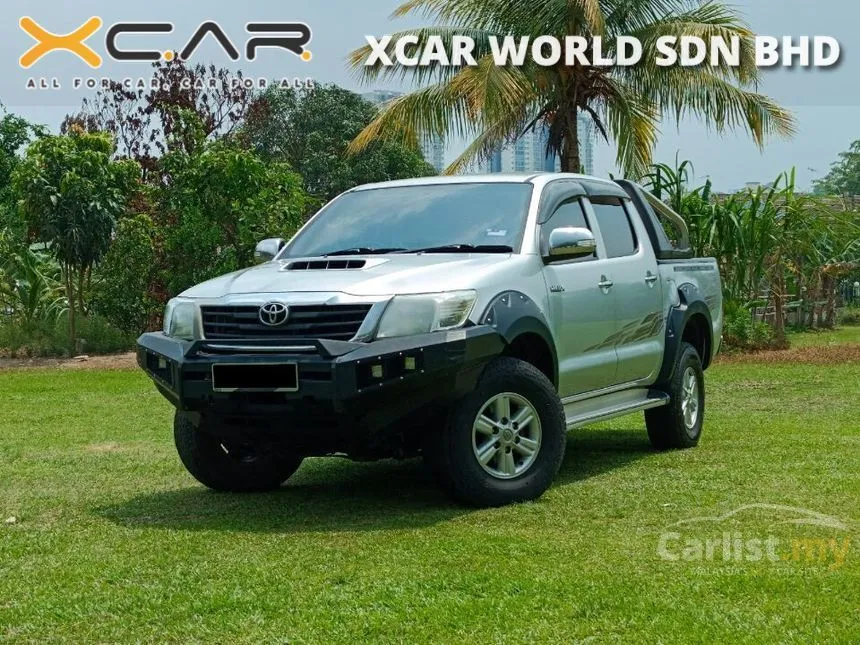 Used 4x4 2014 Toyota Hilux 2.5 G VNT Pickup Truck 4W (A) 1 YEAR WARRANTY GUARANTEE No Accident ...