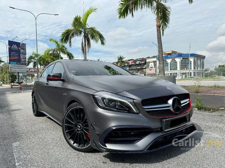 Used 2016 Mercedes-Benz A45 AMG 2.0 4MATIC Hatchback, 19k Km, Hap Seng Service Record, Local ...