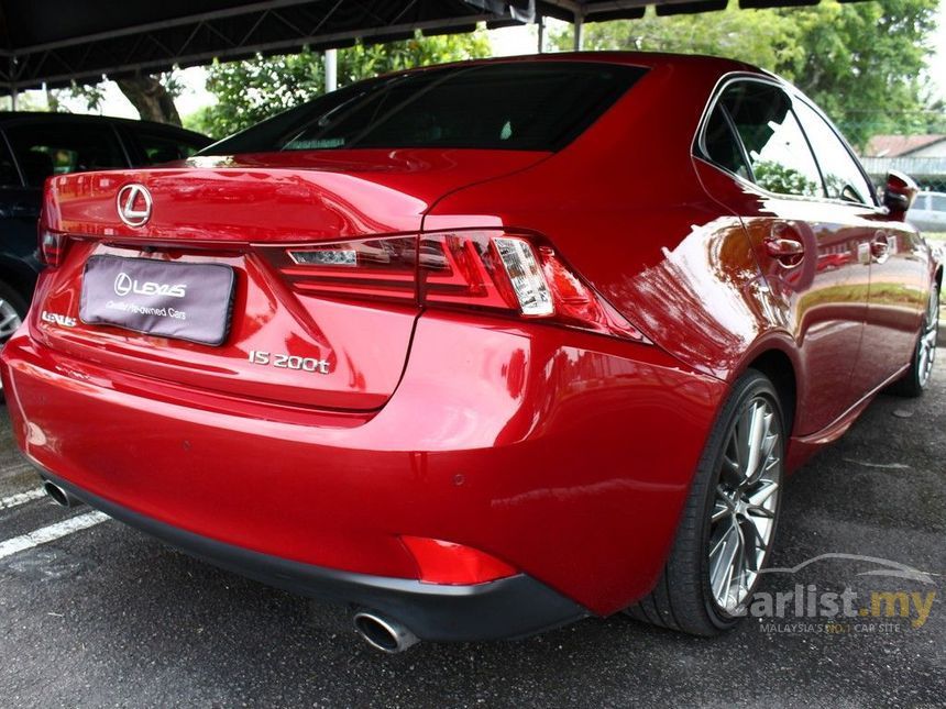 Lexus IS200t 2015 F Sport 2.0 in Selangor Automatic Sedan Red for RM ...