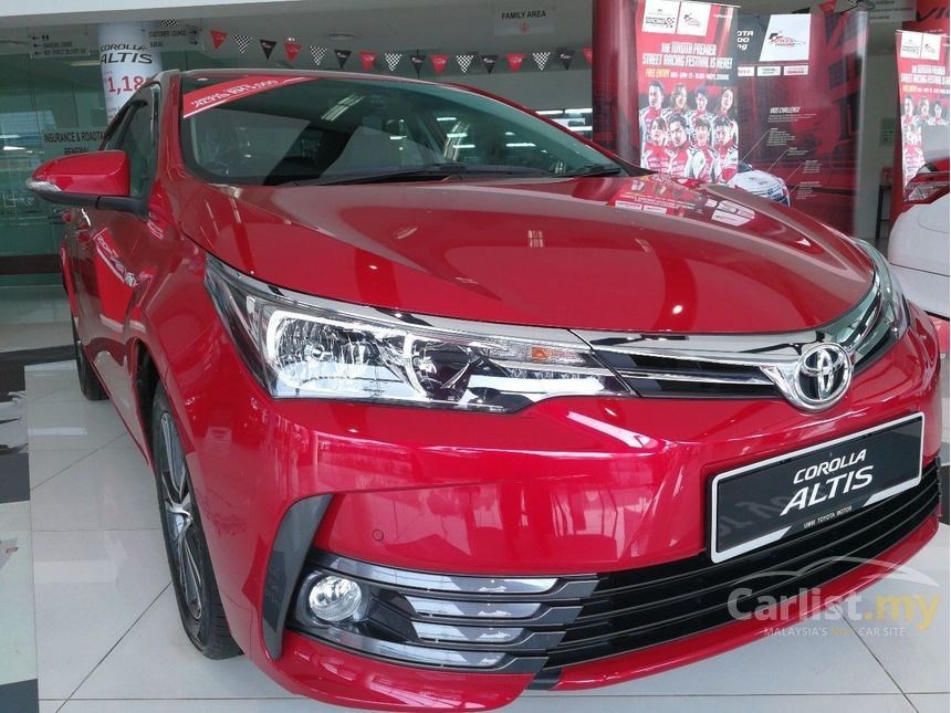 Toyota Corolla Altis 2018 E 1.8 in Selangor Automatic Sedan Red for RM ...