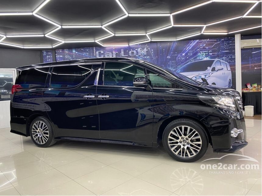 Toyota Alphard 2015 (ปี 15-18) S C-Package 2.5 เกียร์อัตโนมัติ สีดำ ...