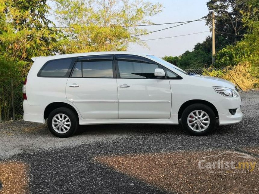 Toyota Innova 2013 G 2.0 in Penang Automatic MPV White for RM 49,800 ...