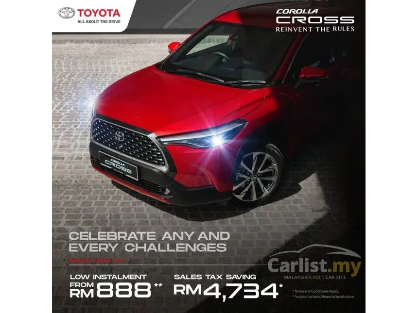 Jual Kereta Toyota Corolla Cross 2022 G 1.8 di Kuala Lumpur Automatik ...