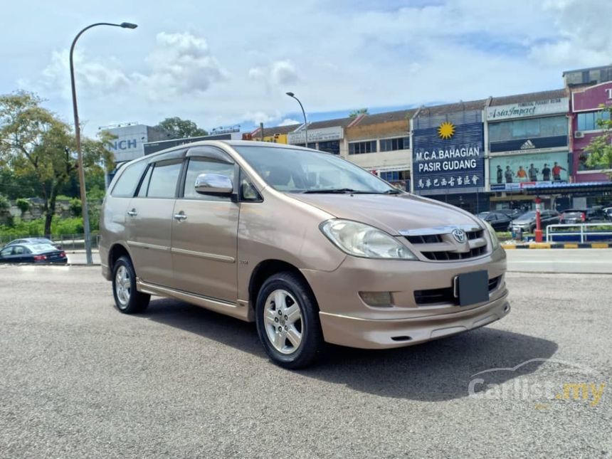Toyota Innova 2005 G 2.0 in Johor Automatic MPV Silver for RM 18,500 ...