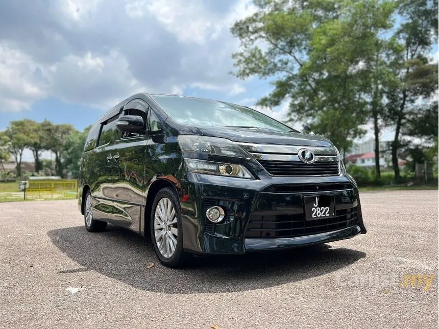 Used 2013 Toyota Vellfire 2.4 Z Golden Eyes MPV 7SEATER 2 POWER DOOR 1 POWER BOOT 3YEAR WARRANTY ...