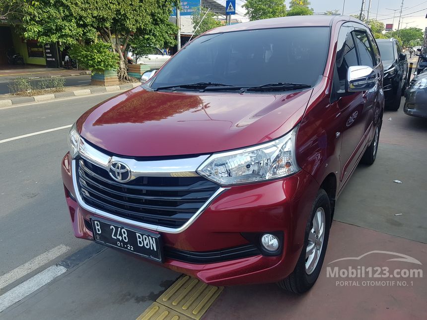 Jual Mobil Toyota Avanza 2016 G 1.3 di DKI Jakarta Automatic MPV Merah ...