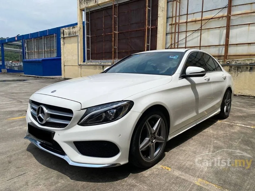 Used 2018 Mercedes-Benz C200 2.0 AMG Sedan FACELIFT AMG SPORT MODEL ...