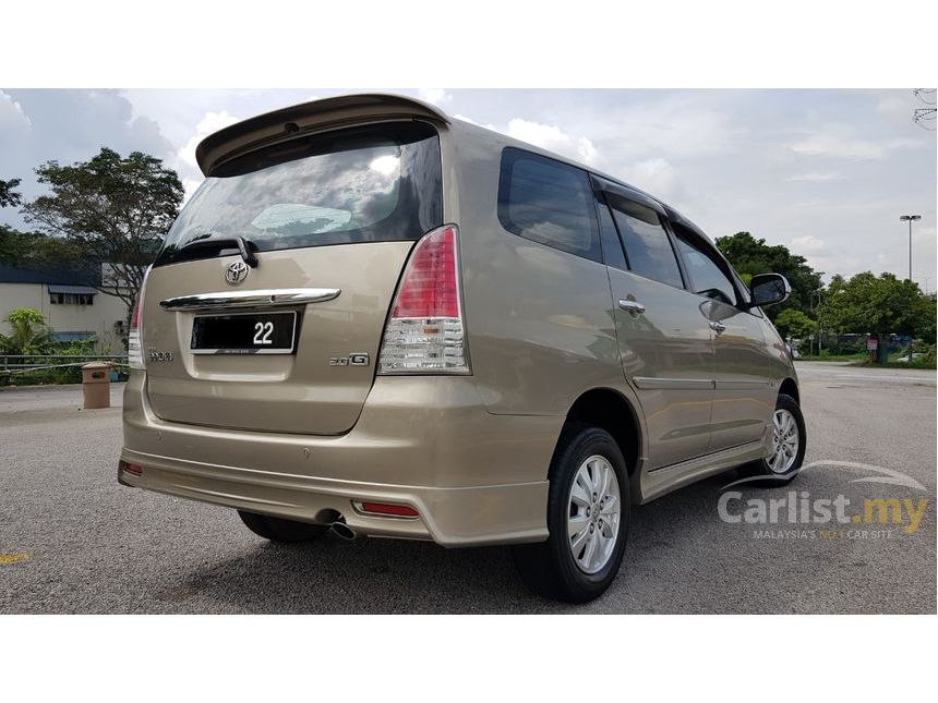 Toyota Innova 2010 G 2.0 in Kuala Lumpur Automatic MPV Brown for RM ...