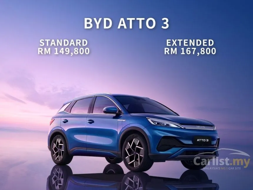 New 2023 BYD Atto 3 0.0 Standard Range SUV - Carlist.my
