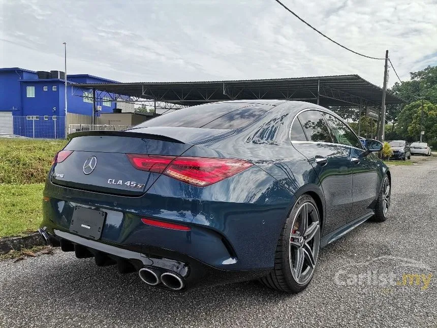 Recon 2020 Mercedes-Benz CLA45 AMG 2.0 S Coupe Blue Japan Spec - Carlist.my