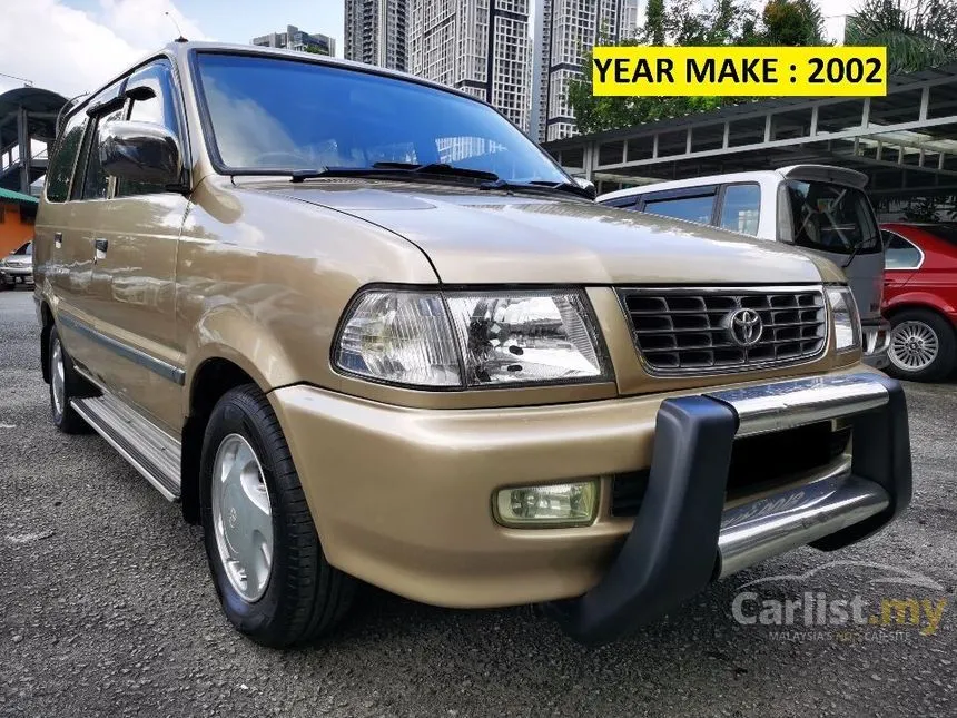 Used 2002 Toyota Unser 1.8 GLi (A) 1 OWNER - USE FOR FAMILY CAR - LOW ...