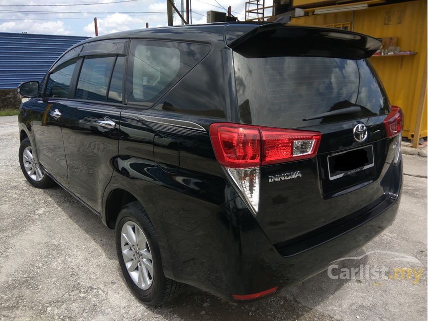 Toyota Innova 2016 G 2.0 in Kuala Lumpur Automatic MPV Black for RM ...
