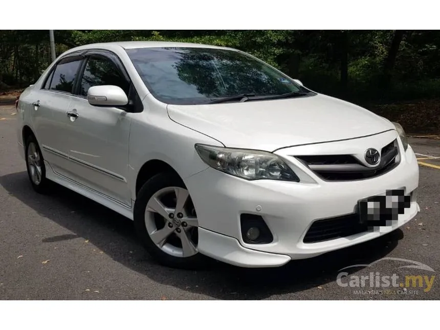 Used 2012 Toyota Corolla Altis 2.0 V Sedan (A) FACELIFT ONE CAREFULL ...