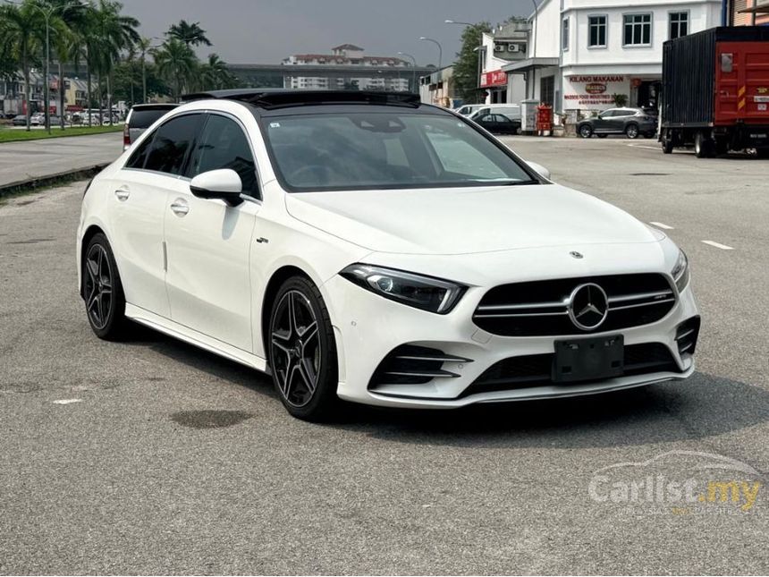 Recon 2021 Mercedes-Benz AMG A35 4MATIC Sedan Grade 5AA (Red Interior ...