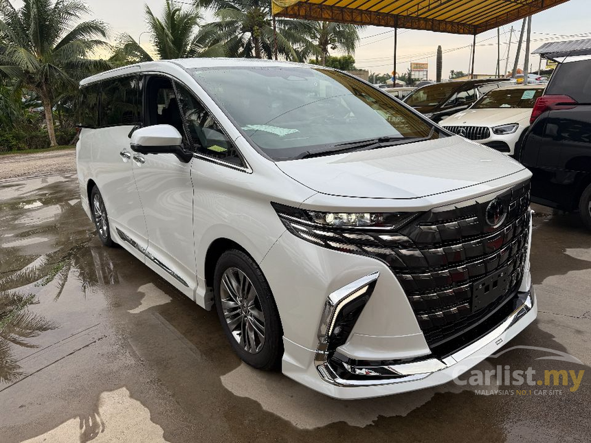 Recon 2024 TOYOTA ALPHARD 2.5 Z MODELLISTA KIT - ONLY 4K KM - REAR TV ...