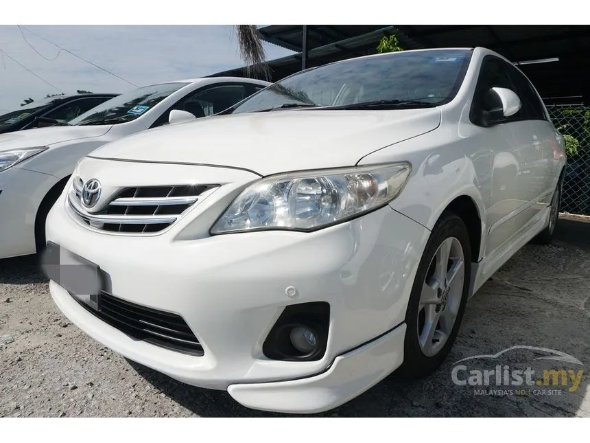 Used 2012 Toyota Corolla Altis (A) 1.6 E - Carlist.my