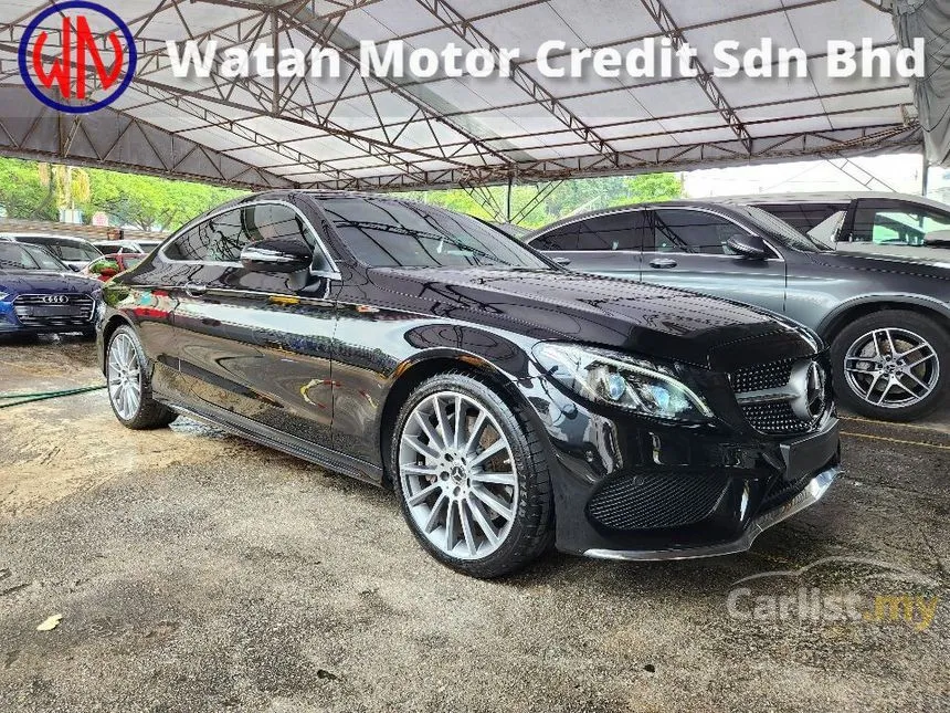 Recon 2018 Mercedes-Benz C300 AMG Premium Plus Coupe Full Spec ...