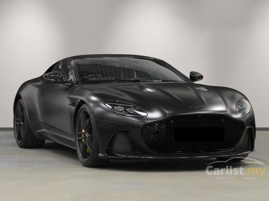 Recon Incoming Stock 2023 Aston Martin DBS V12 Satin Jet Black Carbon ...