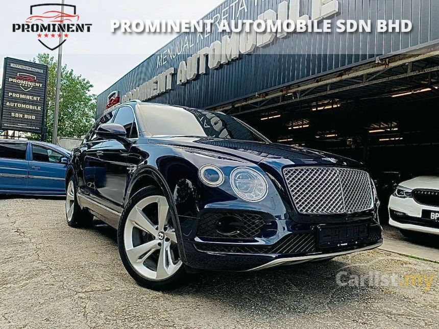 Used BENTLEY BENTAYGA 6.0 WTY 2016/2016,CRYSTAL BLUE IN COLOUR,SUN MOON ...