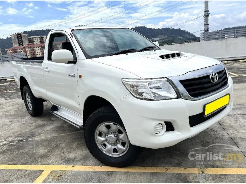 Used 2014 TOYOTA Hilux SINGLE CAB VNT - Manual 2.5 (M) PICK UP 4X4 3YRS WARRANTY - Carlist.my