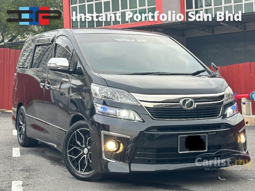 Used 2012 REG 2017 Toyota Vellfire 2.4 ZP ANH-20 MPV Power boot - Carlist.my