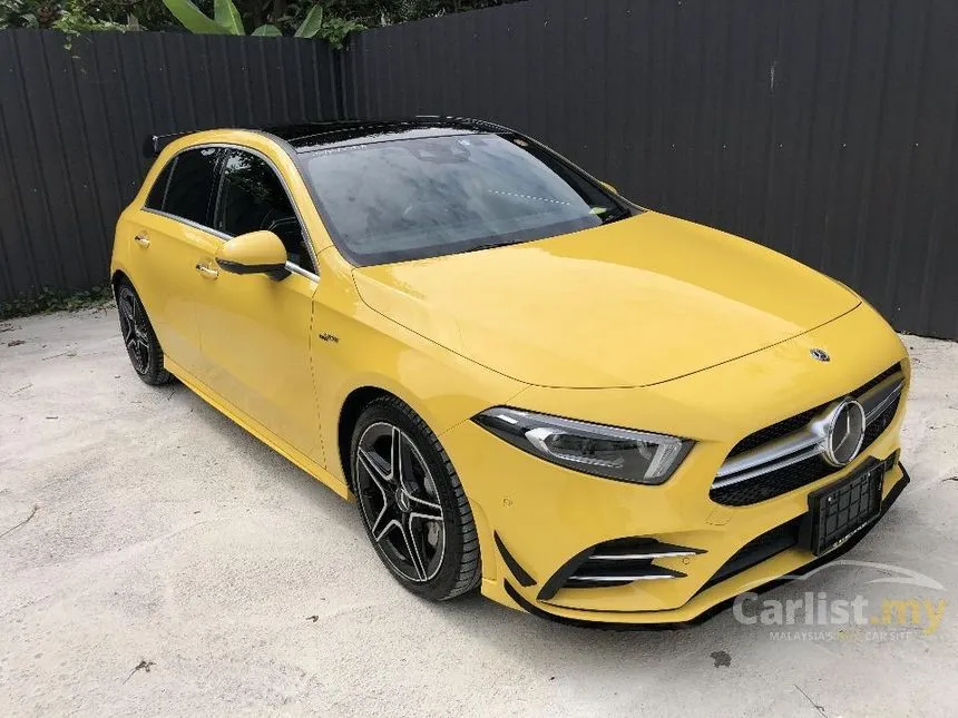 Recon 2020 Mercedes-Benz A35 AMG 2.0 4MATIC YELLOW JAPAN SPEC ...