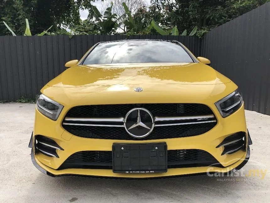 Recon 2020 Mercedes-Benz A35 AMG 2.0 4MATIC YELLOW JAPAN SPEC ...