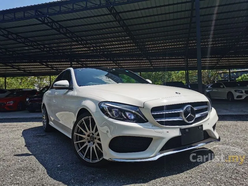 Recon 2018 Mercedes-Benz C200 AMG Unreg - Japan/ Red Leather/ 19 Inch ...