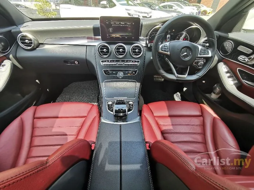 Recon 2018 Mercedes-Benz C200 AMG Unreg - Japan/ Red Leather/ 19 Inch ...