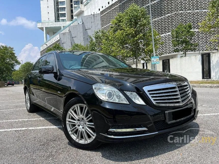 Used 2011 Mercedes-Benz E200 CGI 1.8 Elegance Sedan, Local Spec, Low Mileage, 1 Lady Owner, W212 ...