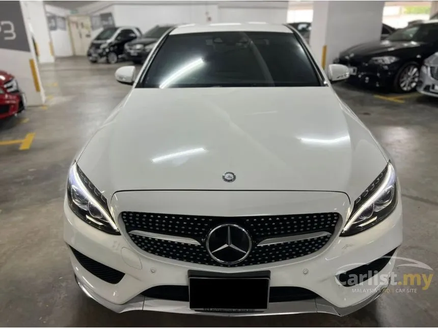 Used Mercedes-Benz C200 2.0 (a) AMG FULL LOADED AIR-MATIC BLACK ...