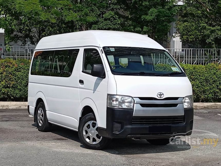 Used 2017 TOYOTA HIACE WINDOW VAN 2.5 (M) *GUARANTEE No Accident/No ...