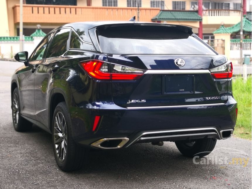 Lexus RX200t 2017 F Sport 2.0 in Kuala Lumpur Automatic SUV Blue for RM ...