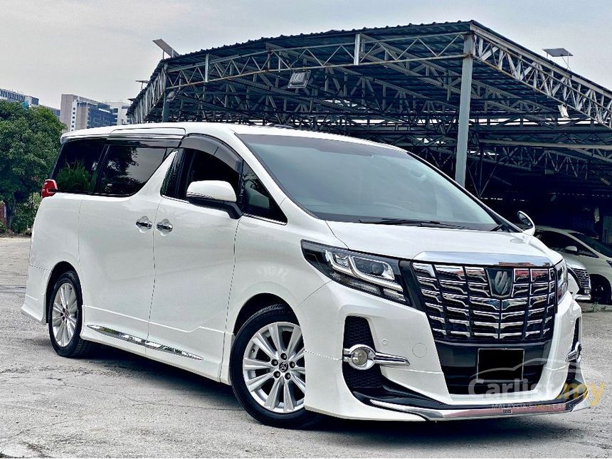 Used 2018 Toyota Alphard 2.5 G SA MPV 7-Seater Sunroof Modelista-kit ...