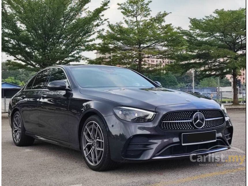 Used 2021 Mercedes-Benz E300 2.0 AMG Line Sedan full service under MBM ...