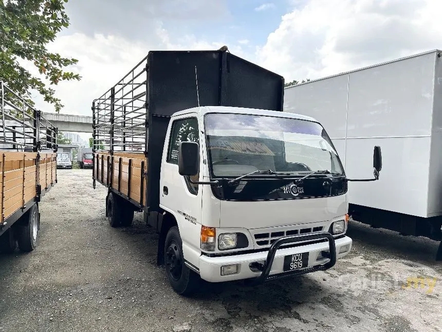 Used 2010 Hicom MTB150DXL 3 Ton 17 Feet Wooden Cargo Steel Railing ...