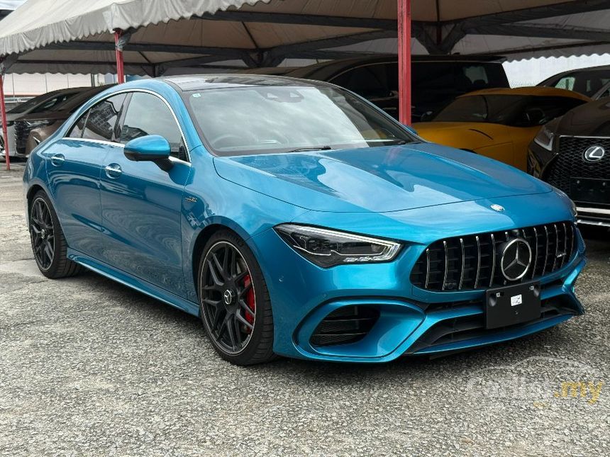 Recon 2023 MERCEDES BENZ CLA45 2.0 S AMG 4MATIC+ NEW HYPER BLUE COLOUR ...