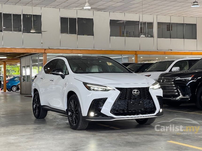 Recon 2022 Lexus NX350 2.4 F Sport SUV/ WHITE & BLACK LEATHER/ 360 ...