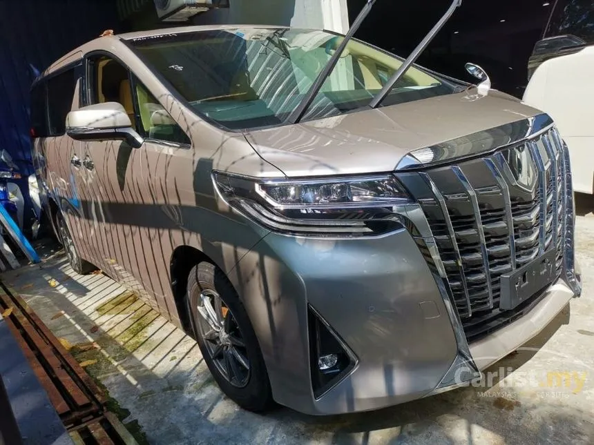 Recon Unreg Recon 2018 Toyota Alphard 2.5 Spec X 8 seat Bronze Color ...