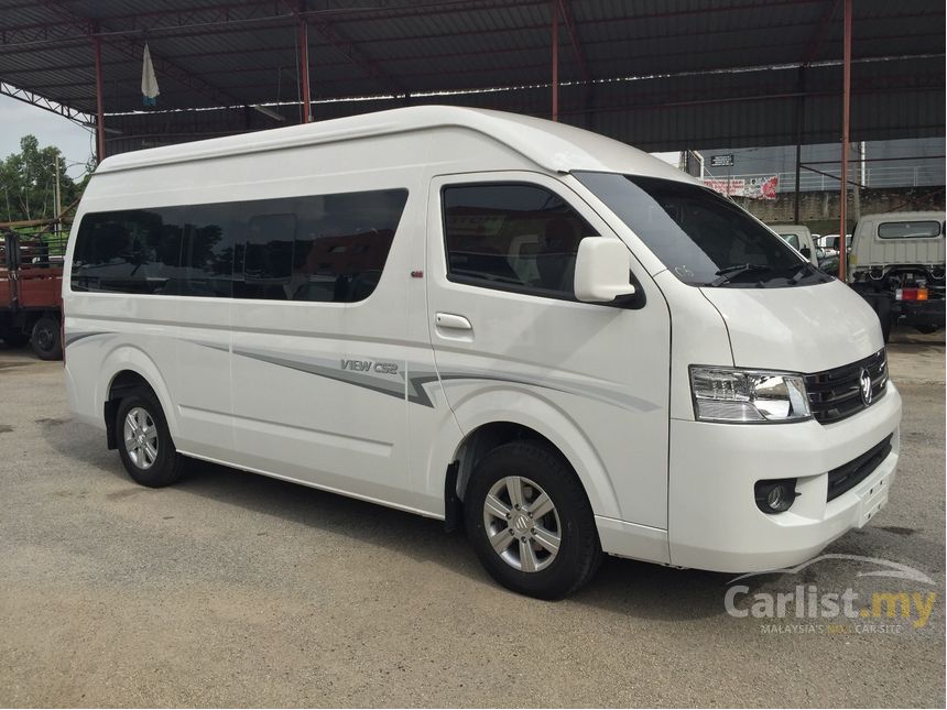 New Van FOTON VIEW CS2 2.8L DIESEL - 14 SEATER WINDOW VAN - Carlist.my