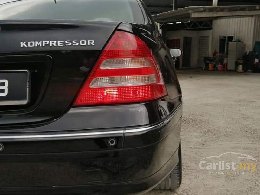 Mercedes-Benz C230K 2005 Elegance 1.8 in Johor Automatic Sedan Black ...